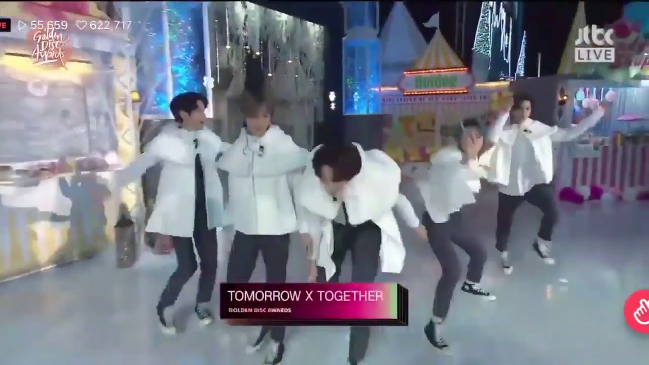 TXT 34th golden disk award opening - YouTube