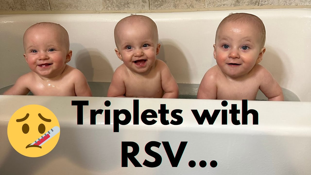 Triplets With RSV!... - YouTube