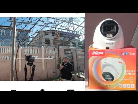 Dahua DH-IPC-HDW2449T-S PRO-0280B Dome 4 MP 2.8mm Lens 360 Derece Gece Görüşlü IP Güvenlik Kamerası