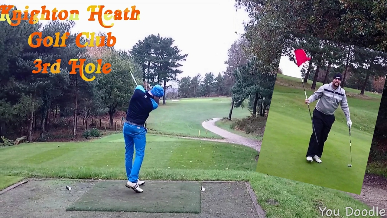 Knighton Heath golf club, 3rd hole - YouTube