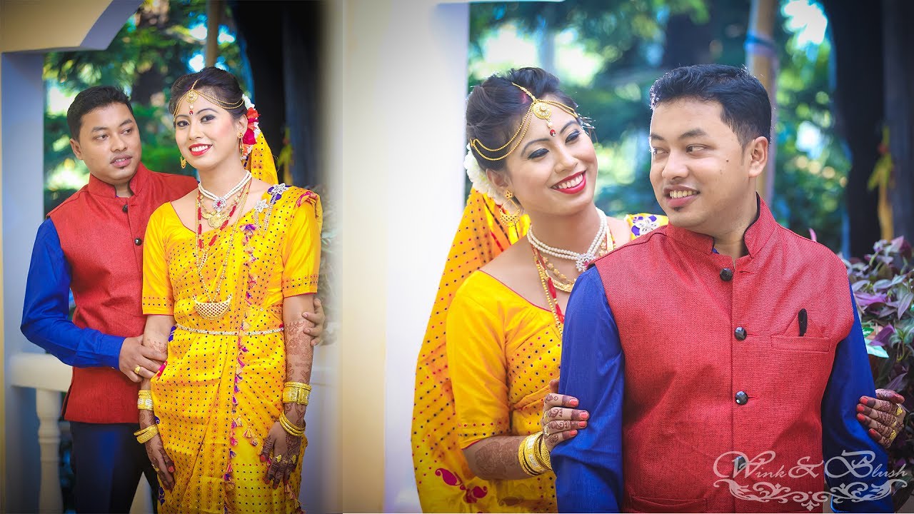 Jishnu Weds Barakha, Soklong Wedding - YouTube