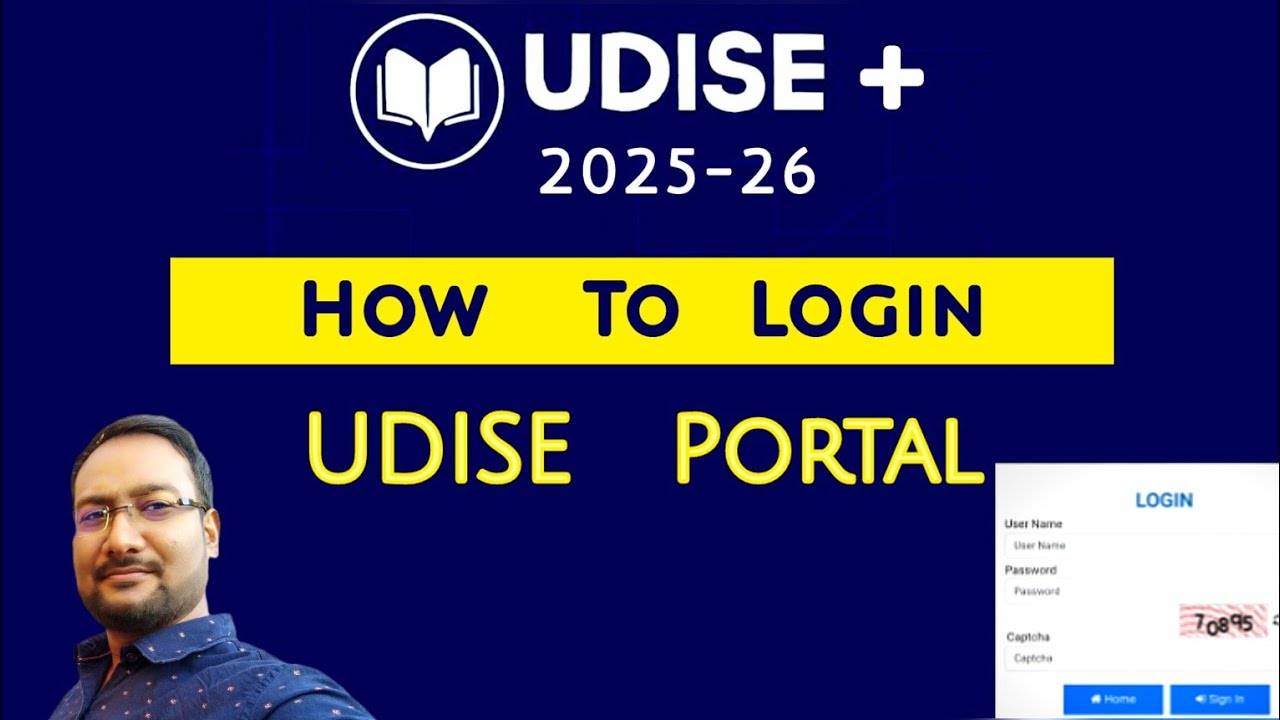 How to Login UDISE PORTAL 2025 | UDISE Plus 2025-26 - YouTube