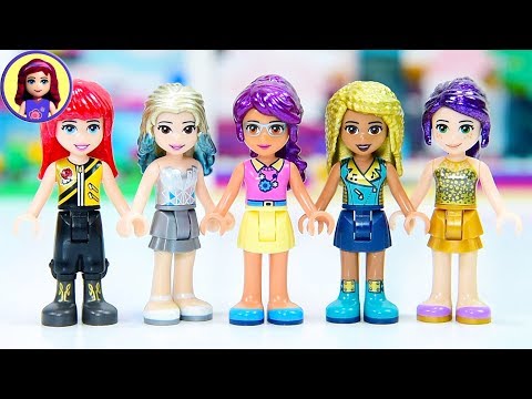 The Metallic Series - Lego Friends Hair Makeover Craft DIY