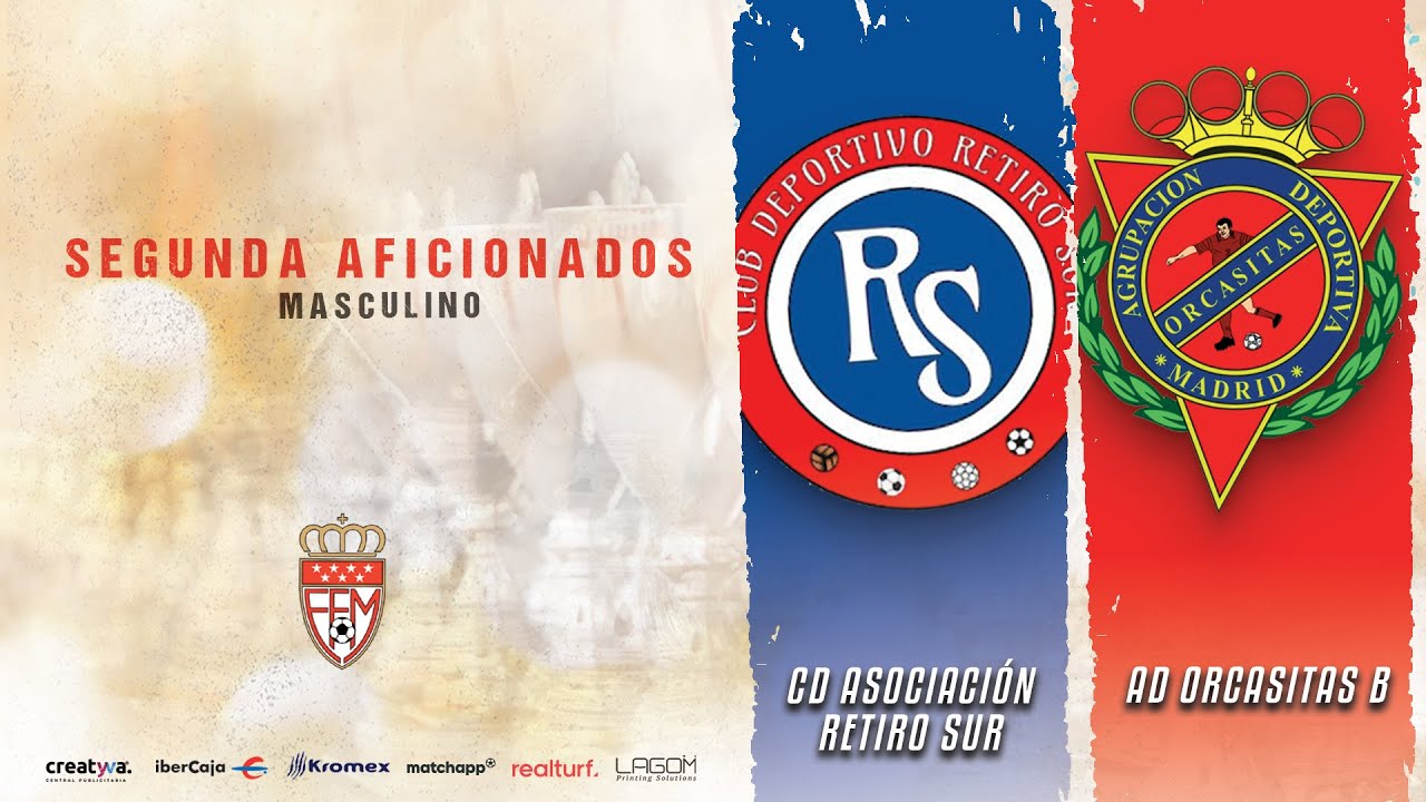 CD Asociación Retiro Sur vs AD Orcasitas B | Segunda Aficionados ...