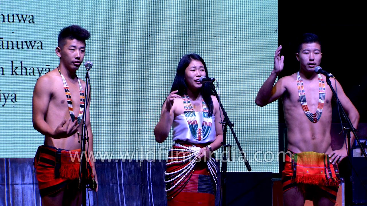 Nganeira - Hunphun (Ukhrul) folksong, Tangkhul fresher's meet - YouTube