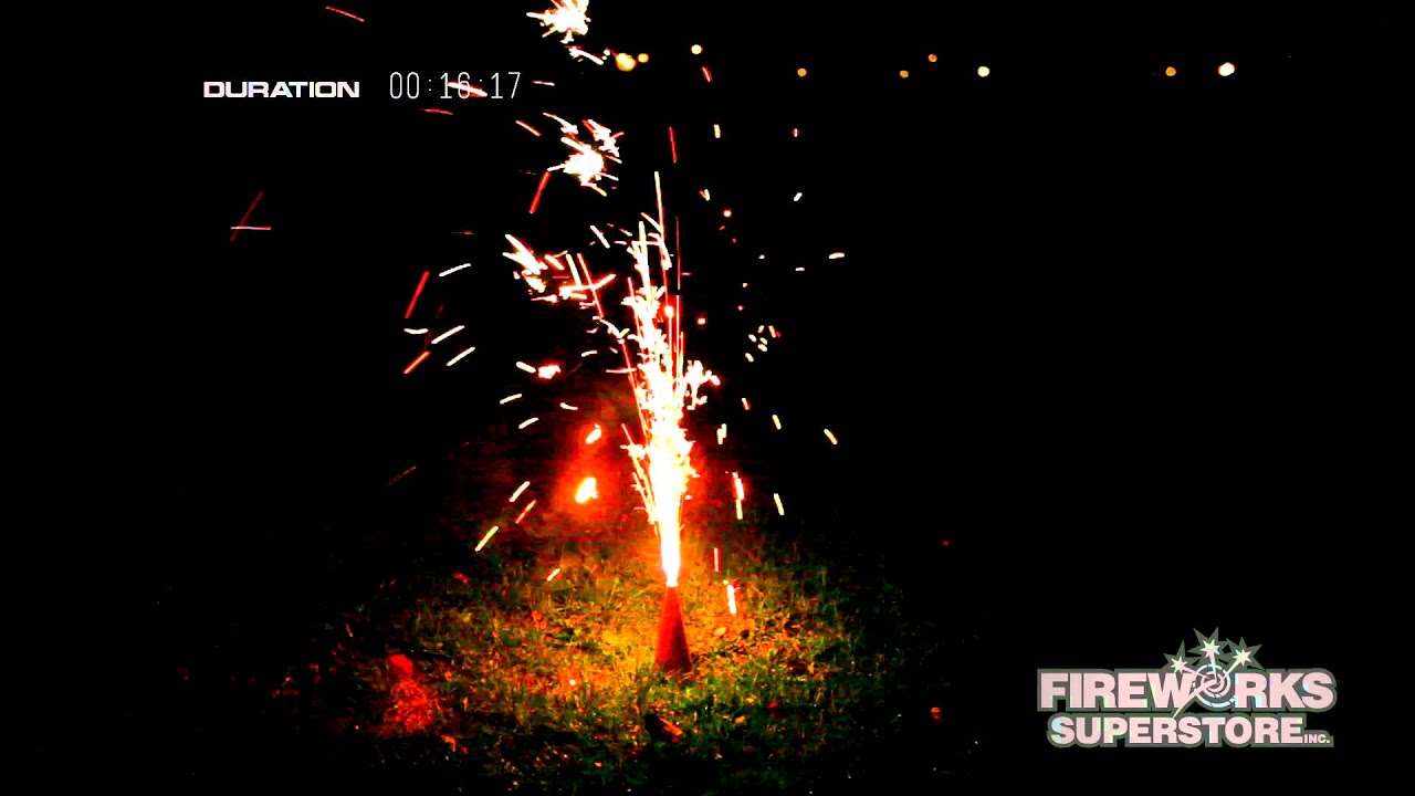 Magic Sparkle Cone | FIREWORKS SUPERSTORE - YouTube