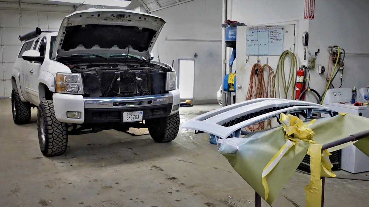 Painting & Installing Rocker Panel Quick Covers & A New Grill On My ...