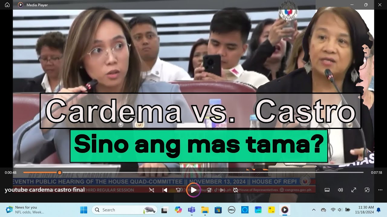 Panawagan ni Rep. Drixie Cardema para sa patas na pagdinig ng Quadcom ...