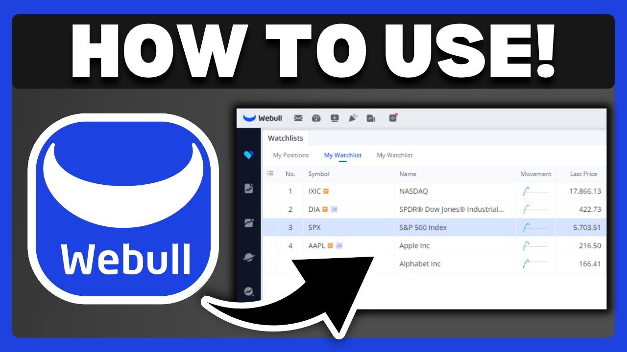 How To Use Webull - Full Guide - YouTube