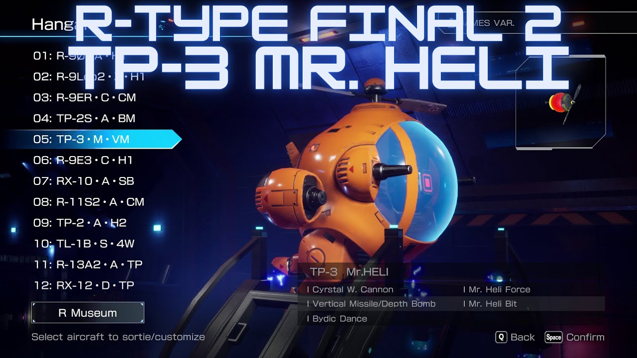 R-Type Final 2 | TP-3 Mr. Heli | Stage 7.2 (R-Typer 3 Difficulty) - YouTube