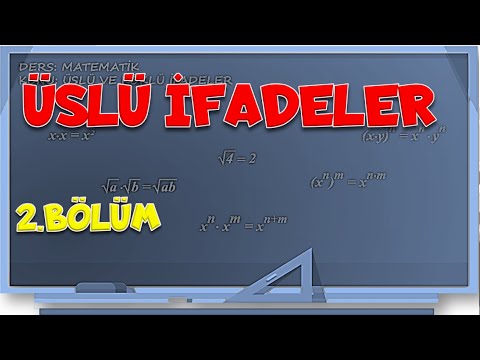 9.SINIF MATEMATİK ÜSLÜ İFADELER KONU ANLATIMI PDF İNDİR