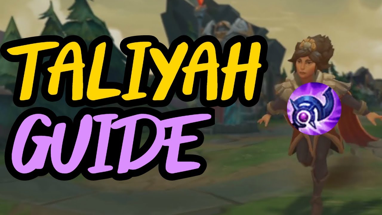Season 11 Taliyah Guide - Luden's Tempest - Best Runes & Builds ...
