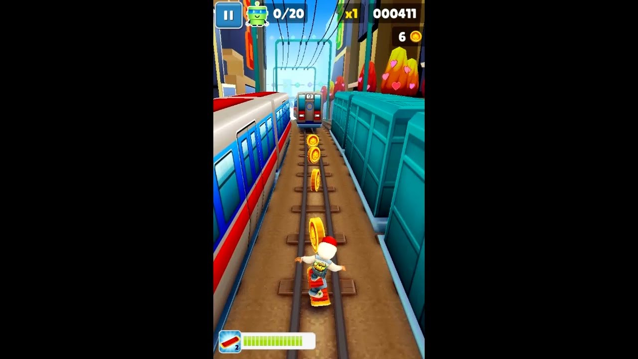 Subway Surfers Gameplay - Android Mobile Game - YouTube