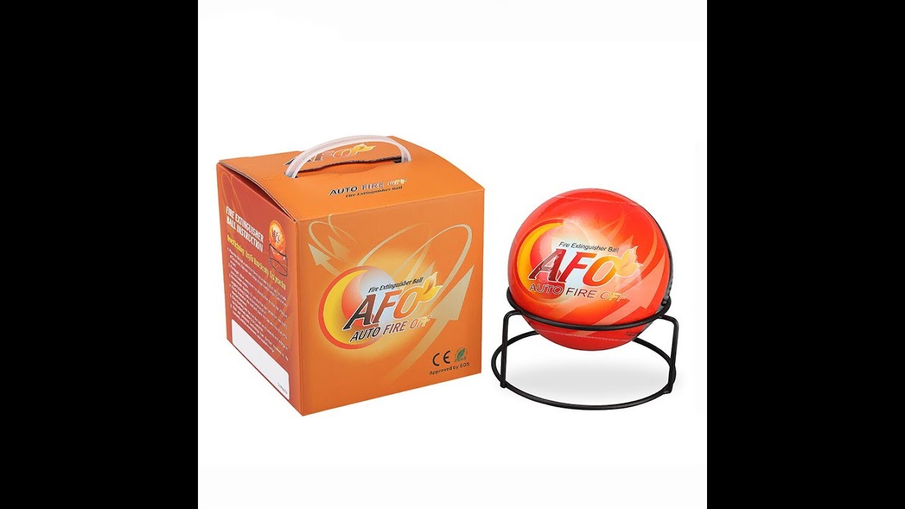 Bola Pemadam Api Fire Extinguisher Ball AFO - YouTube