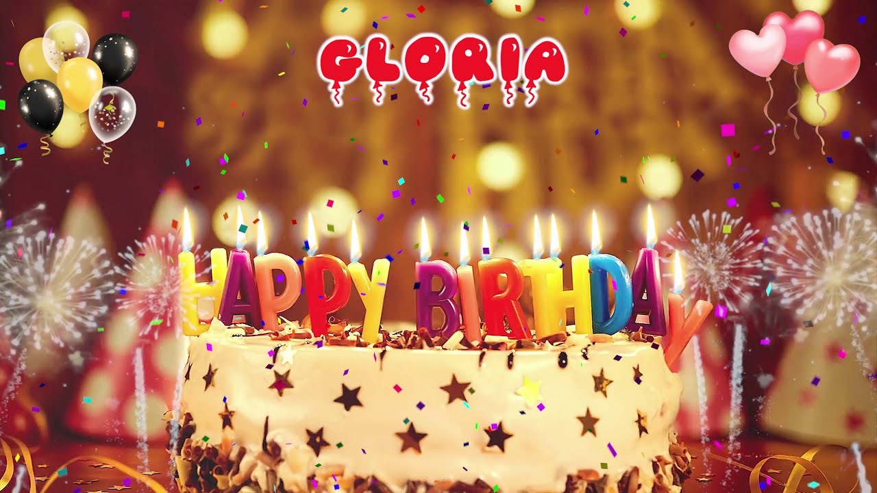 GLORIA birthday song – Happy Birthday Gloria - YouTube