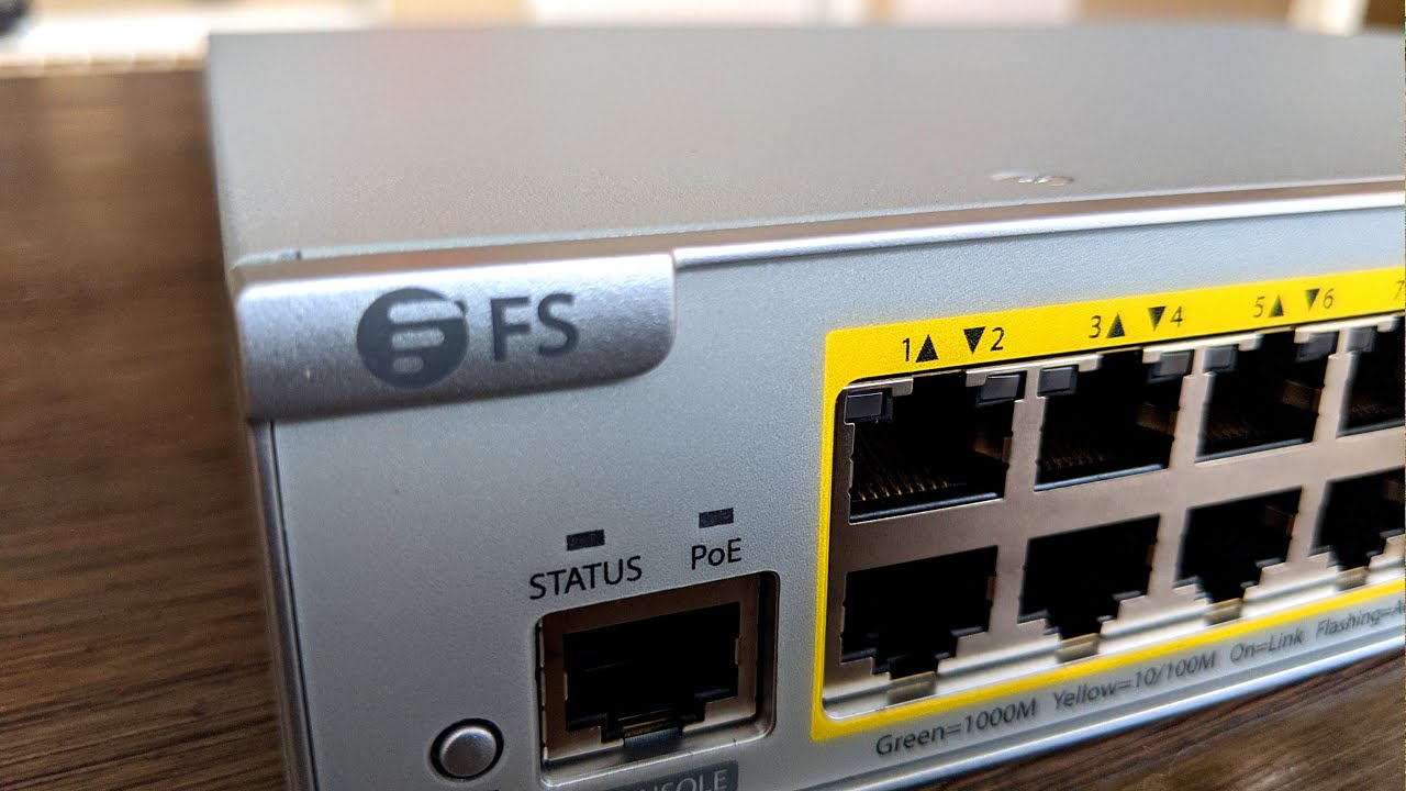 FS.com POE+ Managed Switch Review | S3410-10TF-P - YouTube