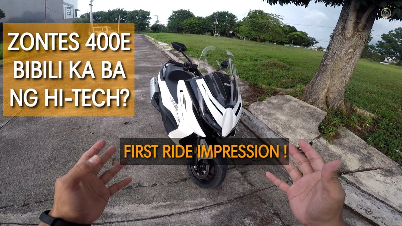 Ang Hi- Tech na motor Bristol Zontes 400E BIBILI KA BA?|Testdrive ...