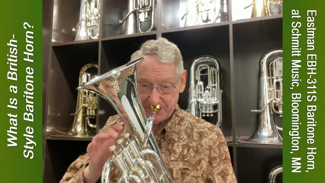 Eastman EBH 311S Baritone Horn - Demonstration & Talk about Baritone ...