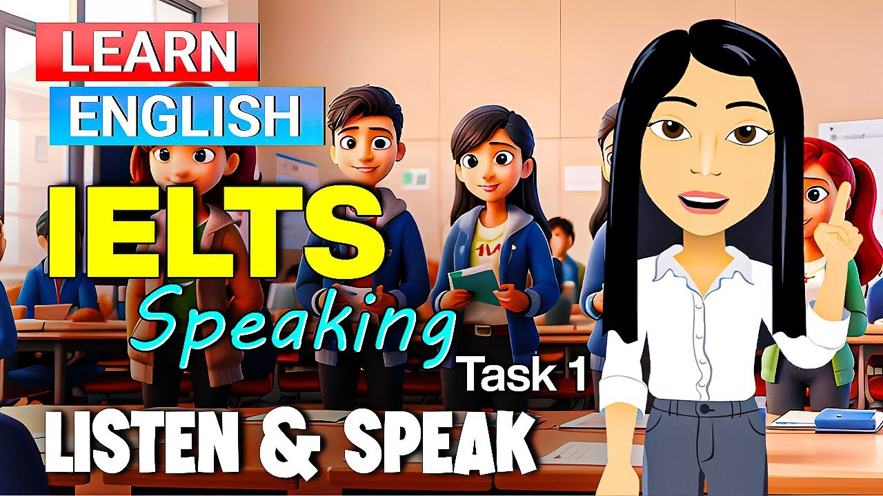 How to Score High in IELTS Speaking Task 1 Key Strategies - YouTube