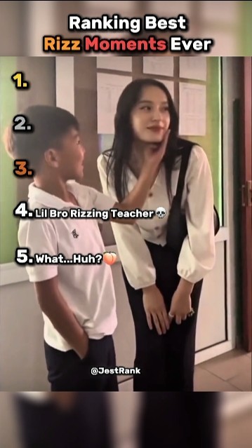 Ranking The Best Rizz Moment Ever💀 #shorts #rizz #tiktok #usa - YouTube