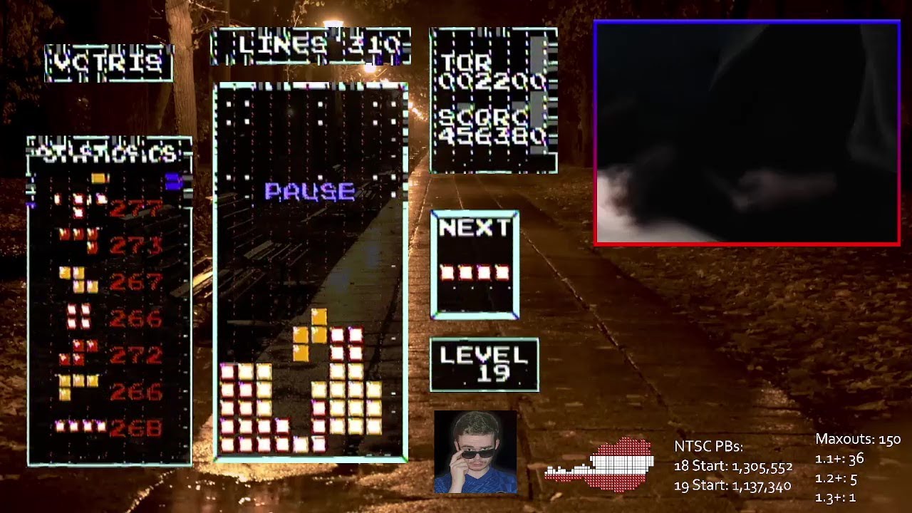 How to beat NES Tetris Crash with Violence - YouTube