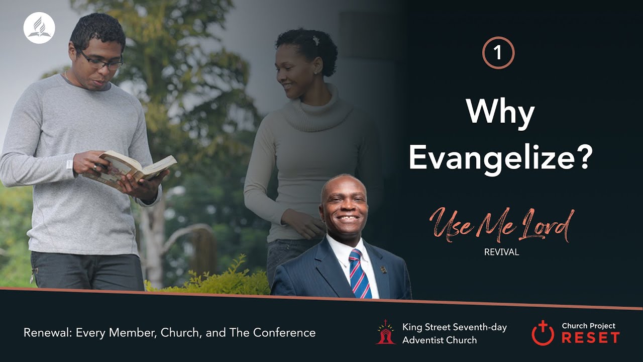 Why Evangelize? - Use Me Lord - Pastor Anthony Hall - January 7, 2024 ...