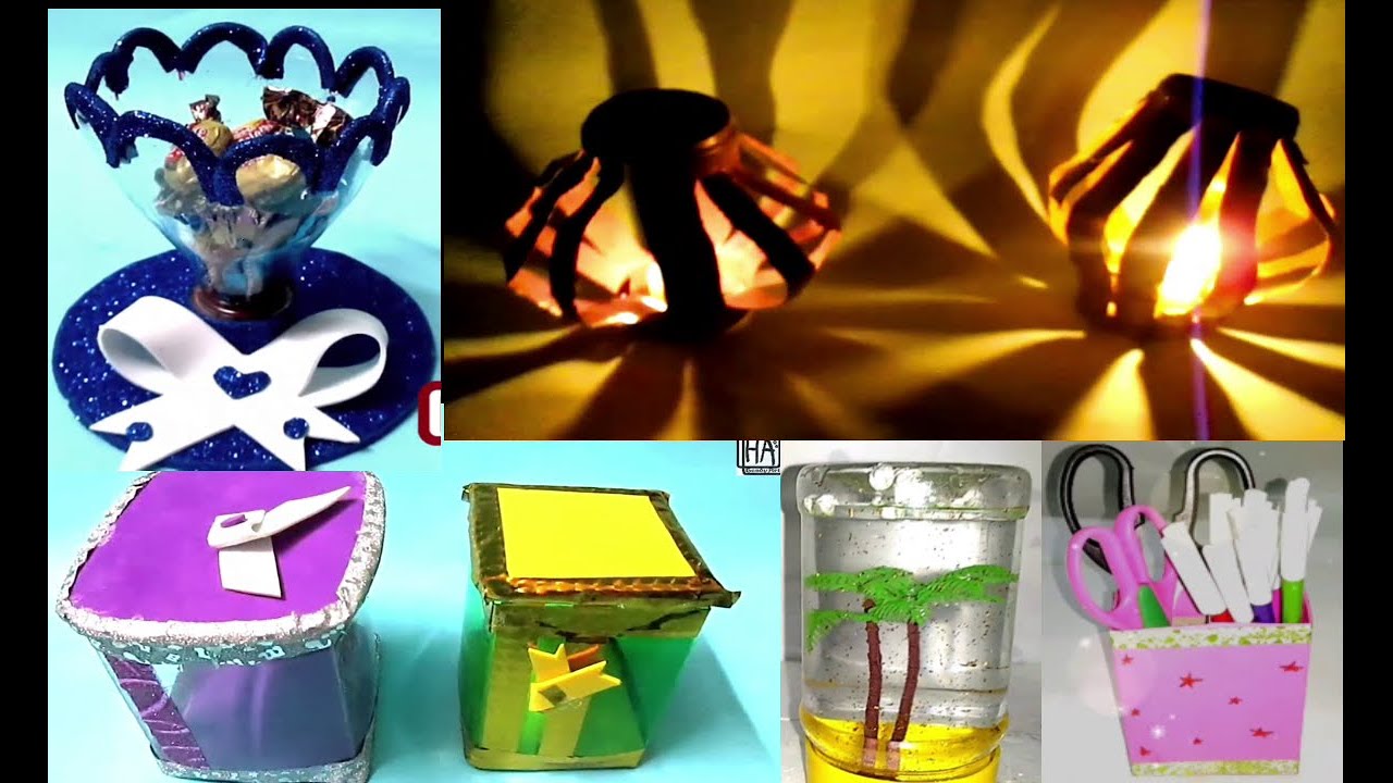 How do you make something easy out of waste||easy craft ideas|| - YouTube