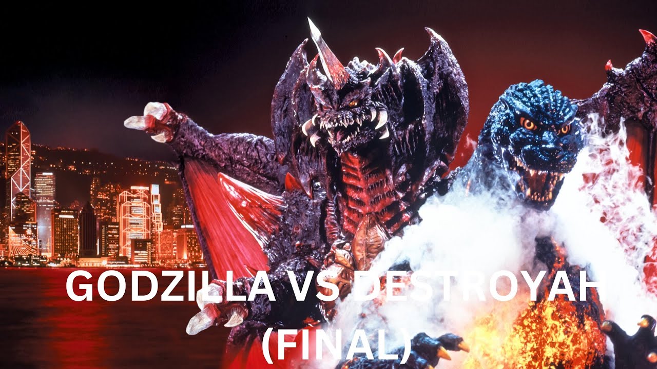 GODZILLA VS DESTROYAH (FINAL) - YouTube