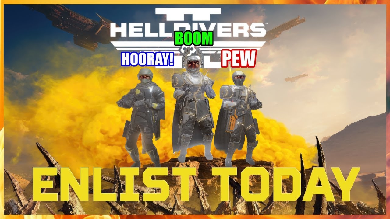 HELLDIVERS 2 | ABSOLUTE CHAOS!!! [W/Friends] Funny Moments! (Part 1) - YouTube