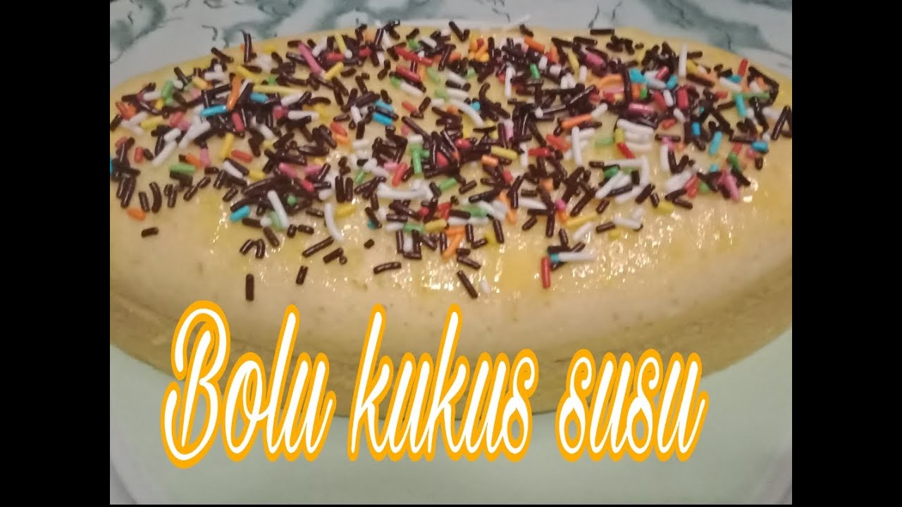 Bolu kukus susu||Bahan seadanya - YouTube