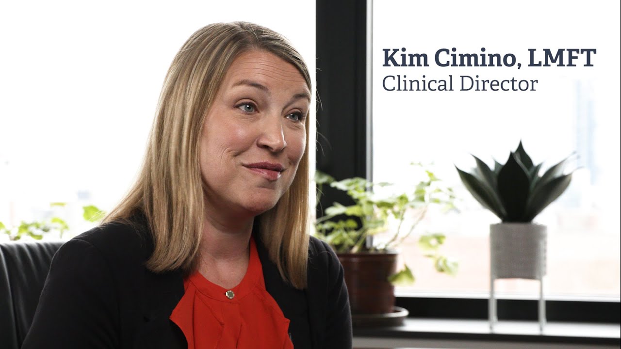 Kim Cimino, LMFT and Clinical Director on patient growth under the ...