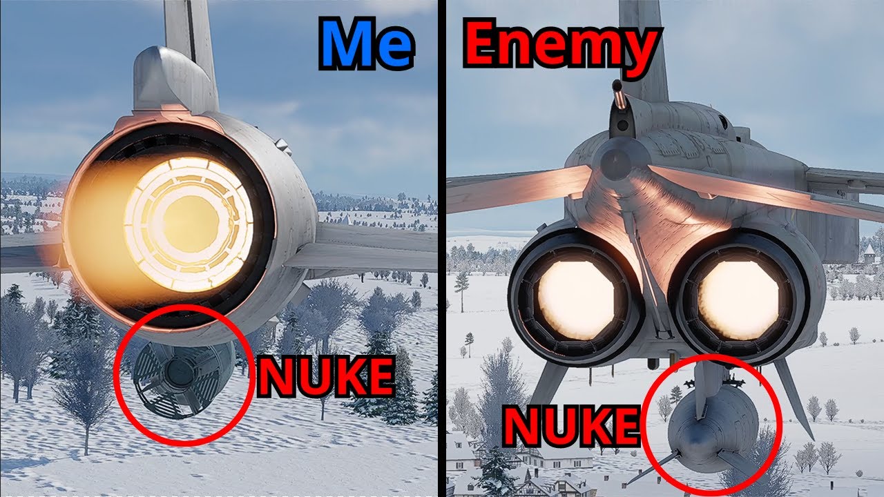 NUKE vs NUKE | War Thunder - YouTube