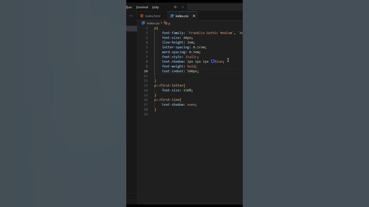 Paragraph | HTML and CSS - YouTube