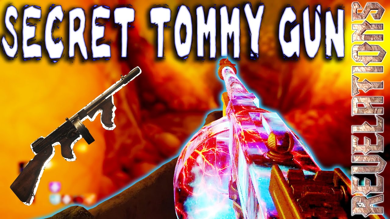 HOW TO UNLOCK THE *TOMMY GUN* M1927 WALL BUY CHALK EE in Revelations ...