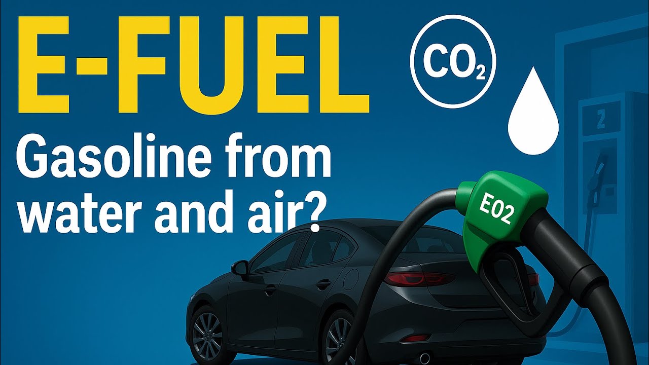 E-Fuels Explained: Gasoline Made from Air and Water?! - YouTube