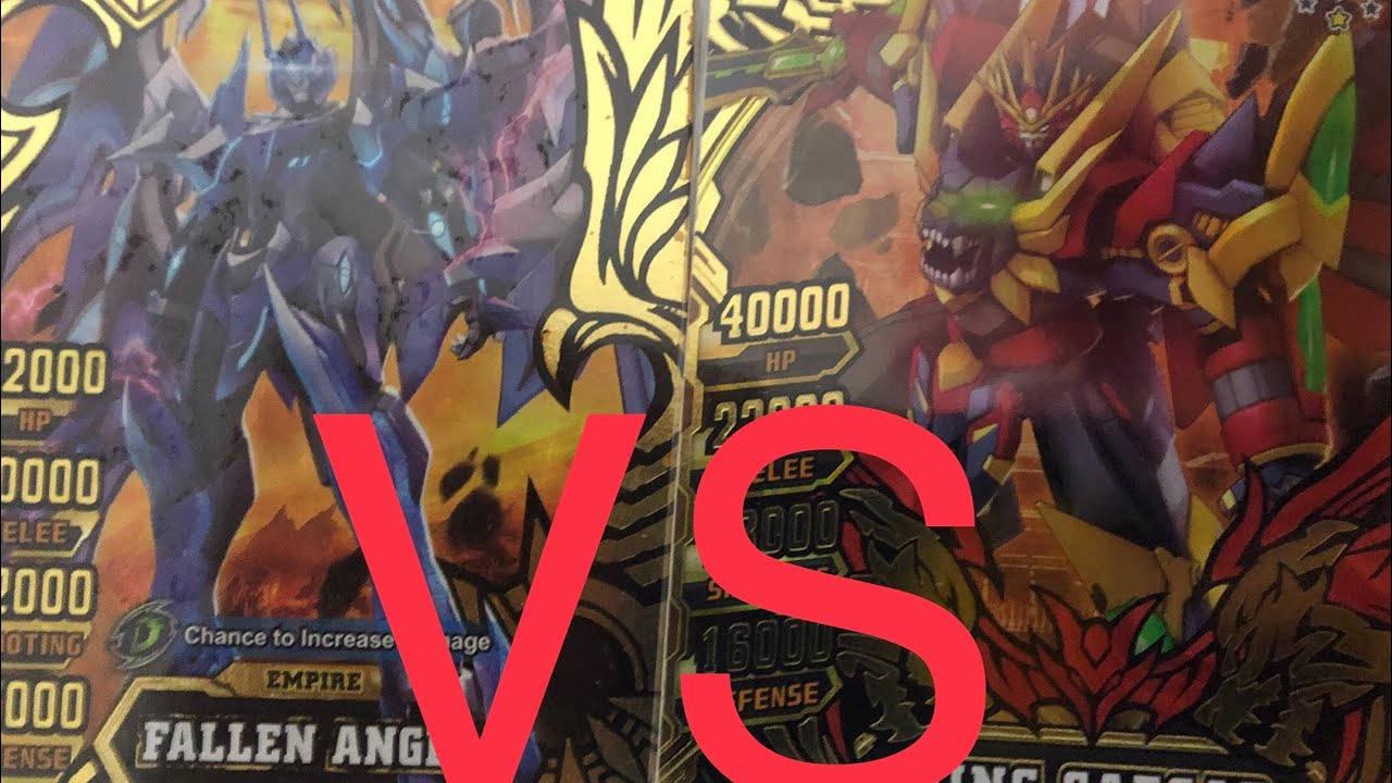 Hero of robots Galaxy Epoch Ver 2 King Caesar Vs. Fallen Angel - YouTube