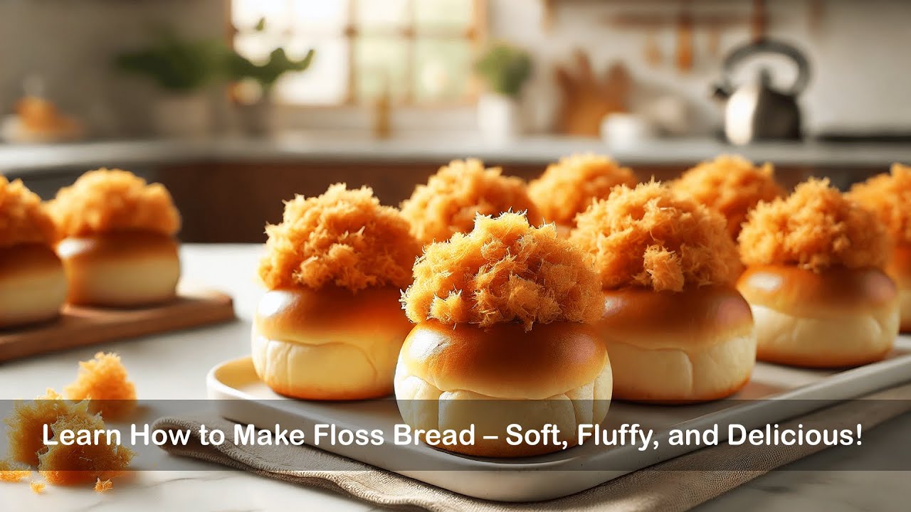 How to Make Floss Bread – Soft, Fluffy, and Delicious! - YouTube