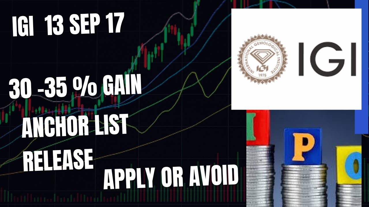 IGI IPO REVEIW International Gemmological Institute (India) Limited IPO ...