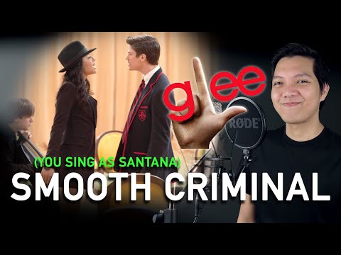 Smooth Criminal (Sebestian Part Only - Karaoke) - Glee Version