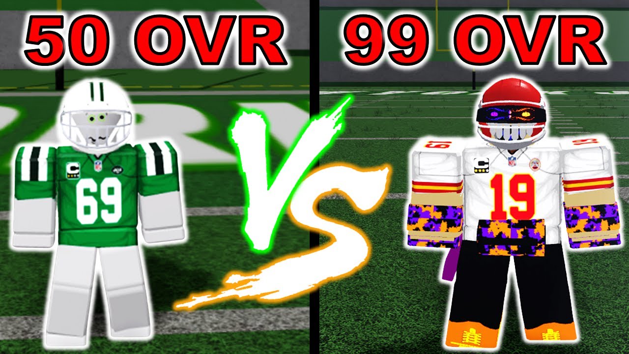 50 OVR VS. 99 OVR QUARTERBACK BATTLE! - YouTube