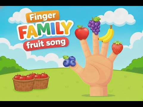 Fruits Finger Family Song- Fun fruit Song for Kids - YouTube