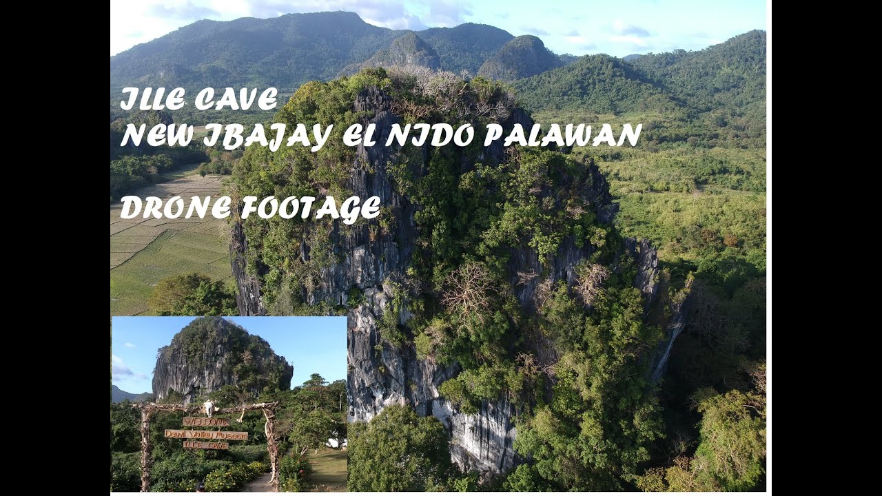 ILLE CAVE EL NIDO drone footage - YouTube
