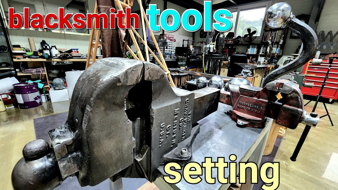 What~ The tool works? Organize the necessary tools for a blacksmith ...