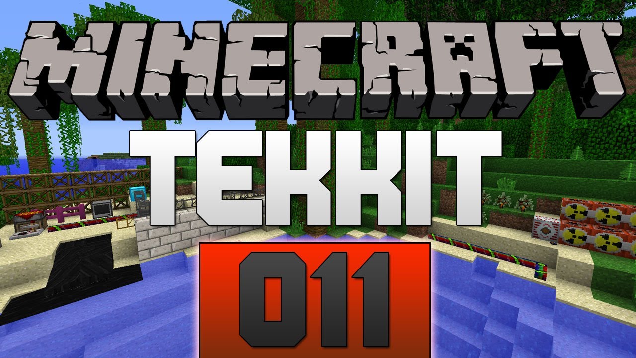 Let's Play Minecraft TEKKIT #011 - DIAMOND PIPES - YouTube