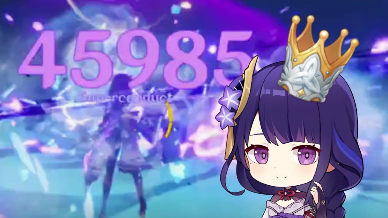 I CROWNED MY c0 RAIDEN SHOGUN! Musou Shinsetsu 100% f2p DPS build ...