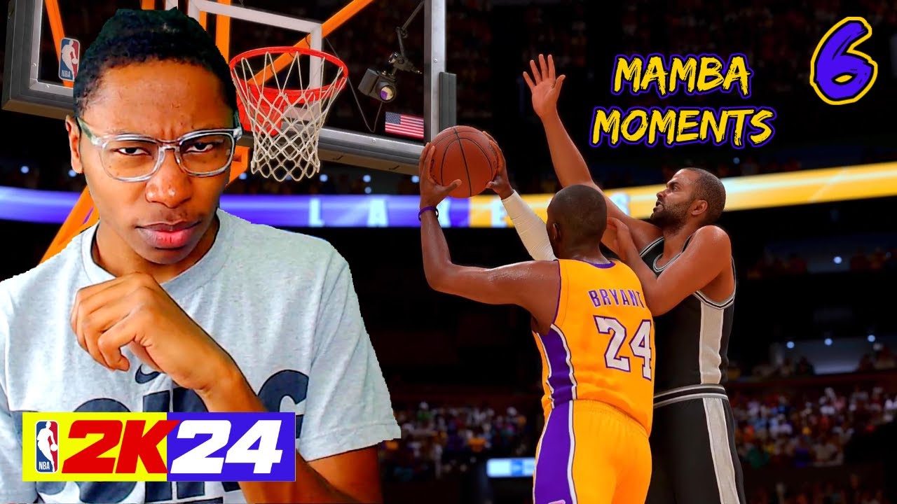 NBA 2K24 Mamba Moments #6 | A NEW ERA! TOUGH Matchup Against The Spurs ...