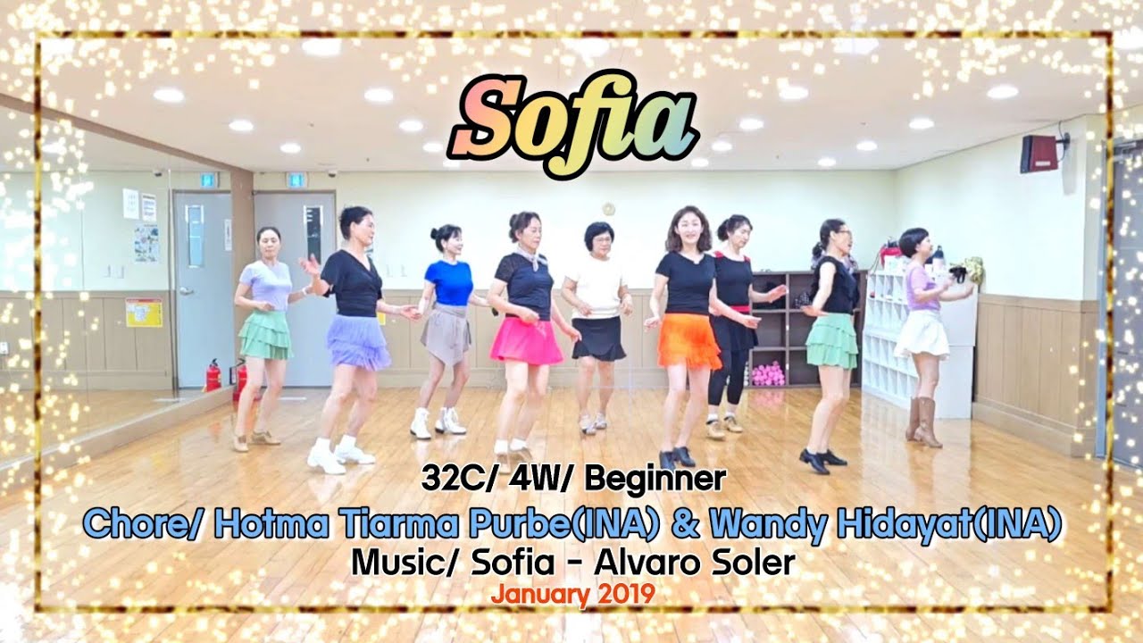 [정지현Linedance] Sofia/ Beginner/#댄스하러가자🎶🎶 #정라인댄스 #김해시청소년수련관 #demo - YouTube