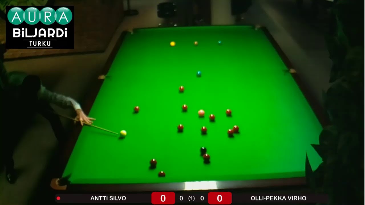 Aura Biljardi - Snooker Table 2 Live - YouTube