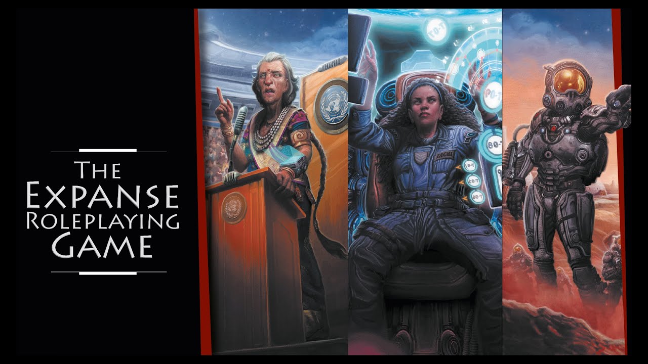 Présentation de la gamme The Expanse RPG - YouTube
