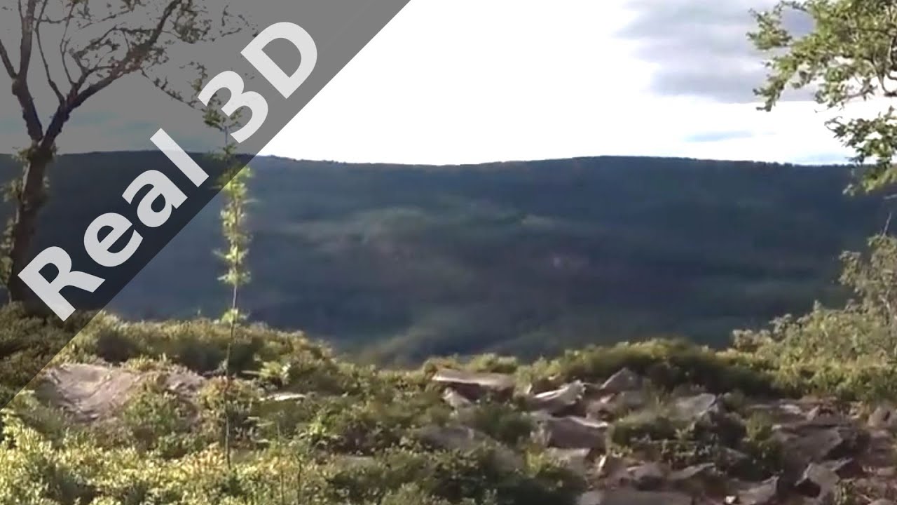 3D A Walk in the Hills (SBS) - Recorded in real 3D with two cameras ...